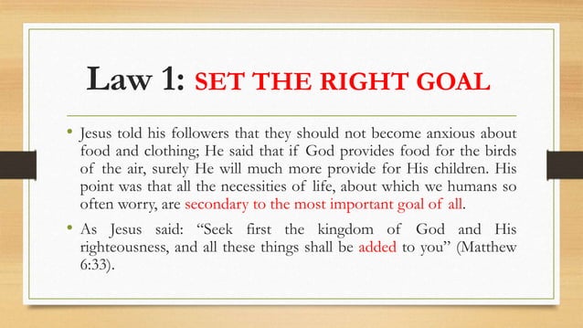 Achieving Godly Success (Biblically Based and Christian Framework ...