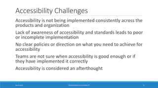 Achieving Proactive Accessibility Compliance | PPT
