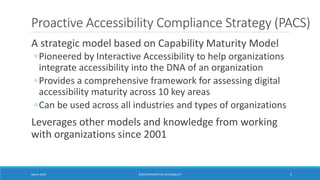 Achieving Proactive Accessibility Compliance | PPT