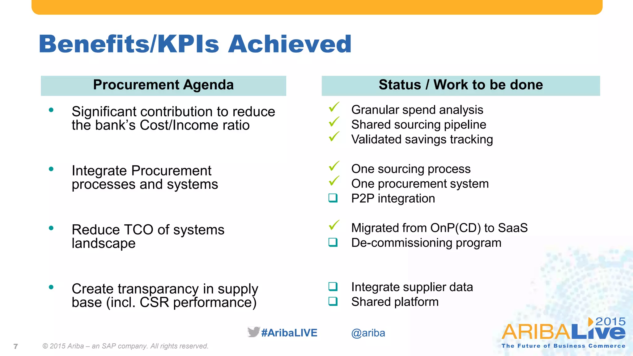 Achieving Procurement Excellence in the Banking and Insurance Industry ...