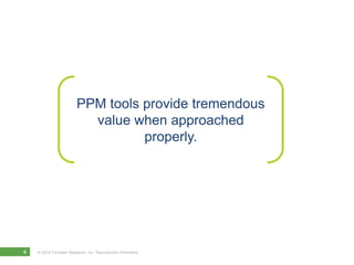 Achieving Breakthrough Results With PPM Tools | PPTX