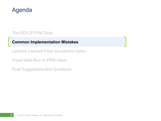 Achieving Breakthrough Results With PPM Tools | PPTX
