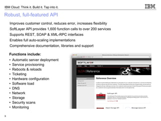 Achieving Scalability and speed with IBM Solutions - IaaS Softlayer | PPT