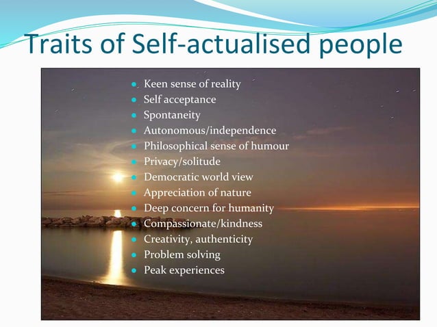 Achieving self actualisation..pptx