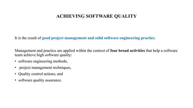 ACHIEVING SOFTWARE QUALITY.pptx