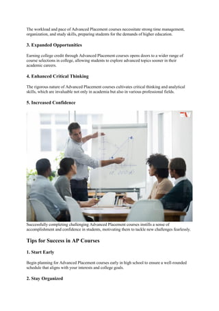 AP Courses: Top 5 Benefits, Value And Tips | Enterprise Wired | PDF
