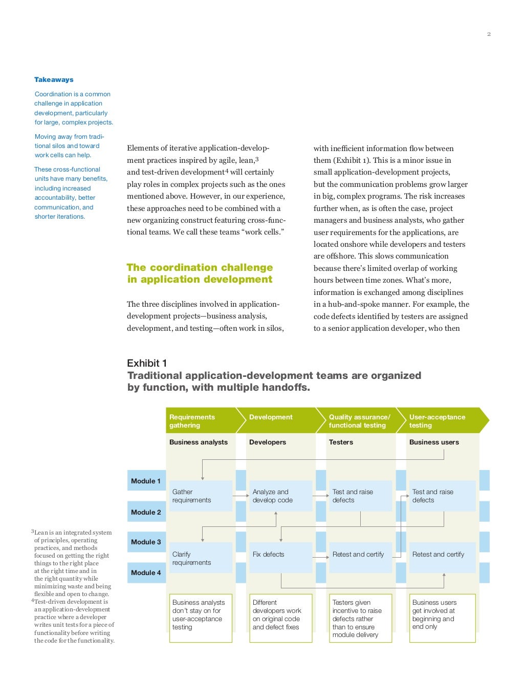 Achieving success in large complex software projects From McKinsey ...