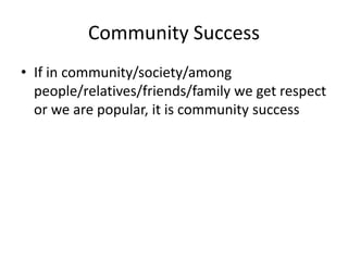 Achieving sustainable success | PPTX