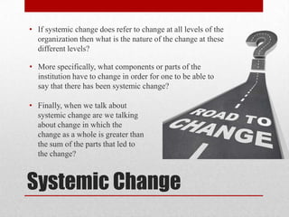 Achieving Systemic eLearning Change | PPT