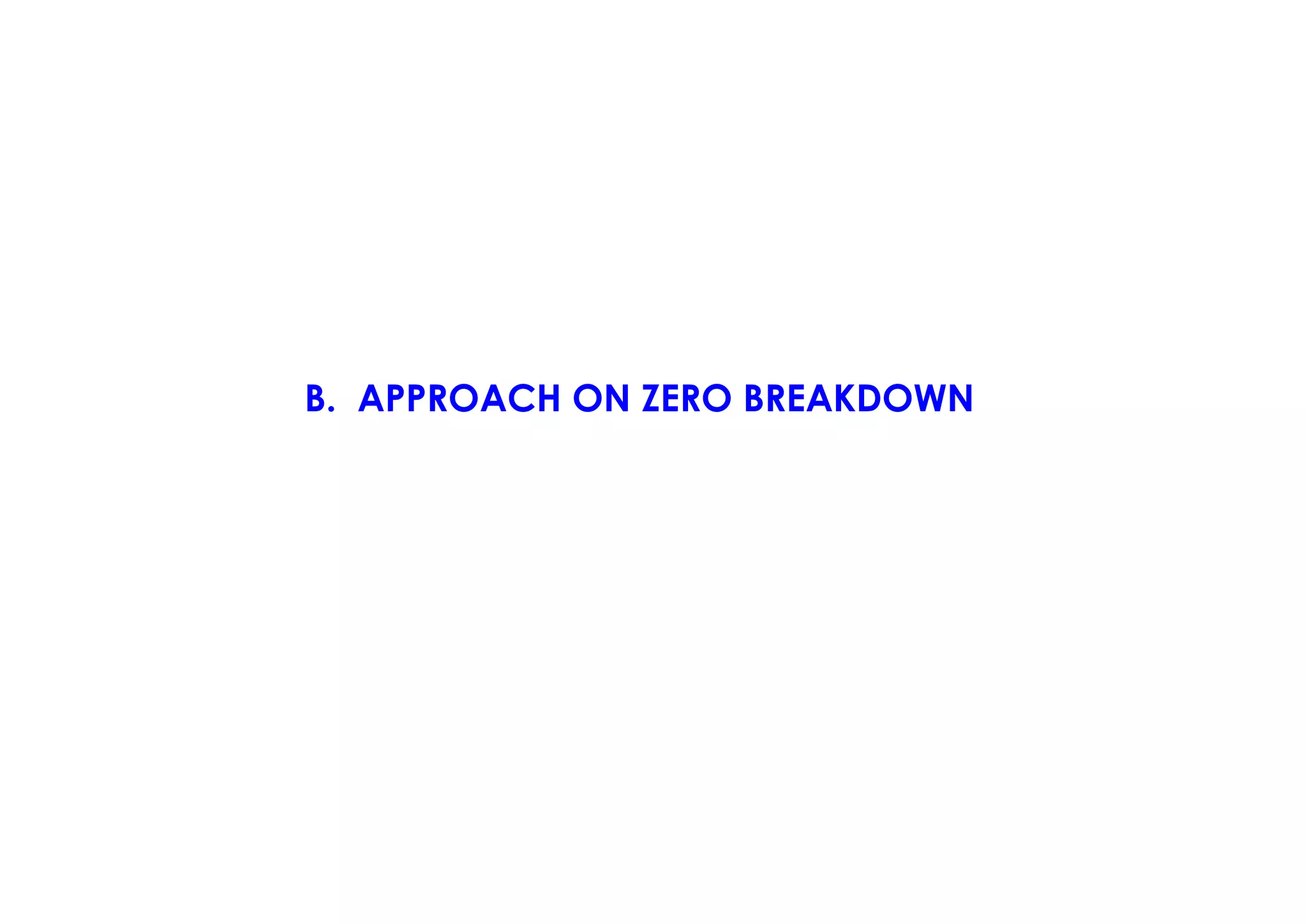 Achieving zero breakdown | PDF