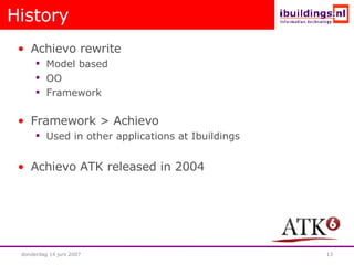 Achievo ATK - A Business Framework (DPC 2007) | PPT