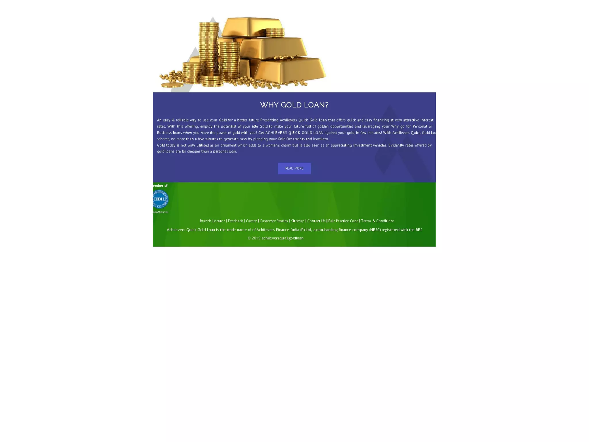 Achiievers Quick Gold Loan PPT | PPT
