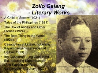 A child of sorrow by zoilo galang | PPT
