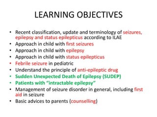 A child with convulsion paeds present | PPTX
