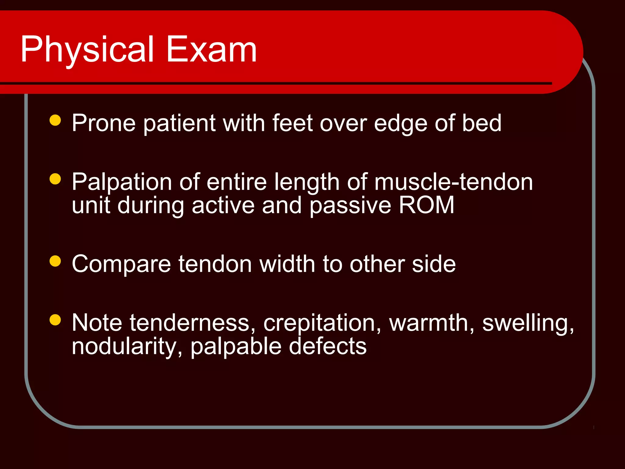 Achilles tendon pathology | PPT