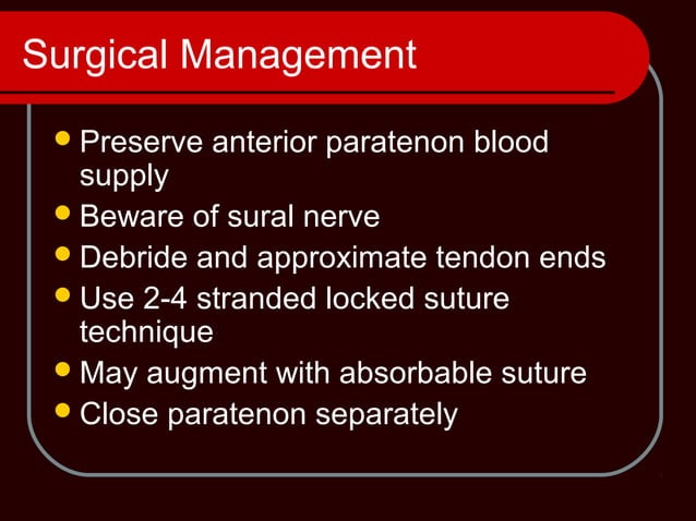 Achilles tendon pathology | PPT