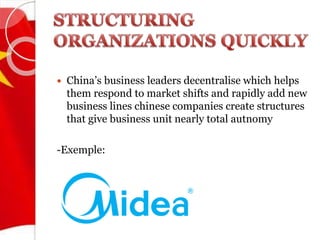 A chinese approach to management | PPTX