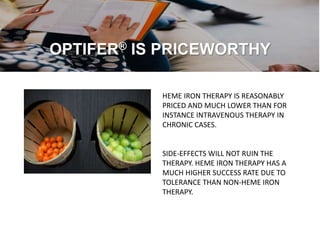 Omeprazole on Iron uptake. OptiFer® MediTec original heme-iron ...