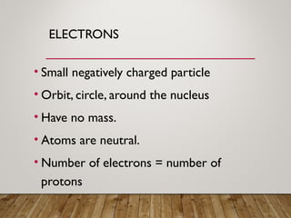 Atoms and molecules | PPT