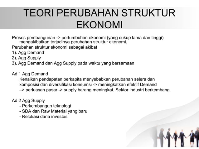 pertumbuhan dan perubahan struktur ekonomi | PPT