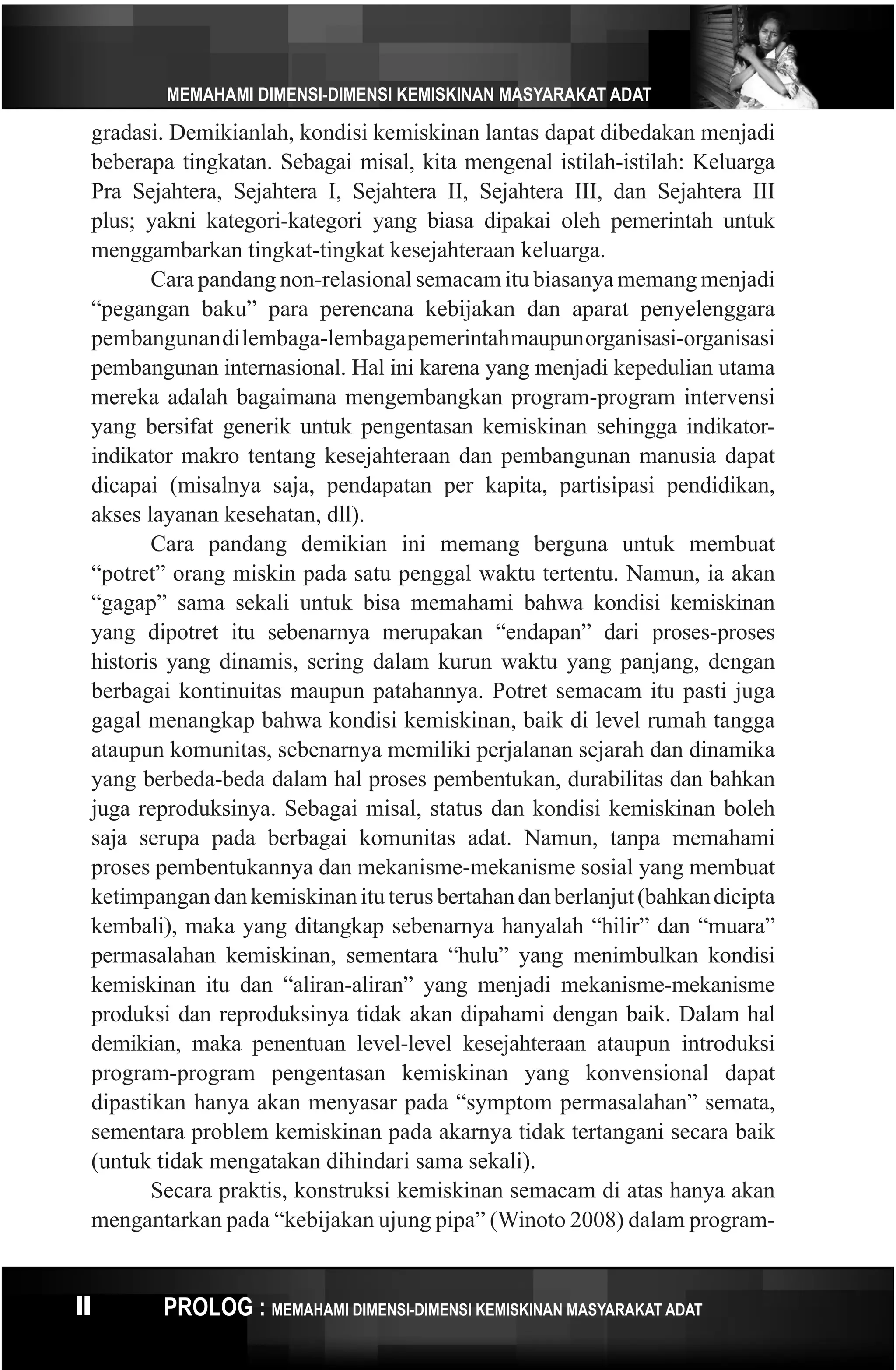 Memahami Dimensi-dimensi Kemiskinan Masyarakat Adat | PDF