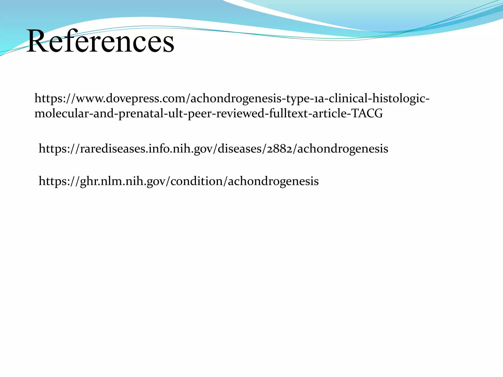 Achondrogenesis type 1a. pptx | PPTX