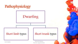 Achondroplasia | PPTX