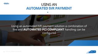 IVR Payments and Call Centers | PPT