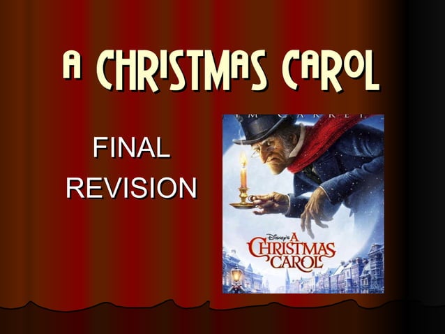 A christmas carol | PPT | Fiction | Books and Literature