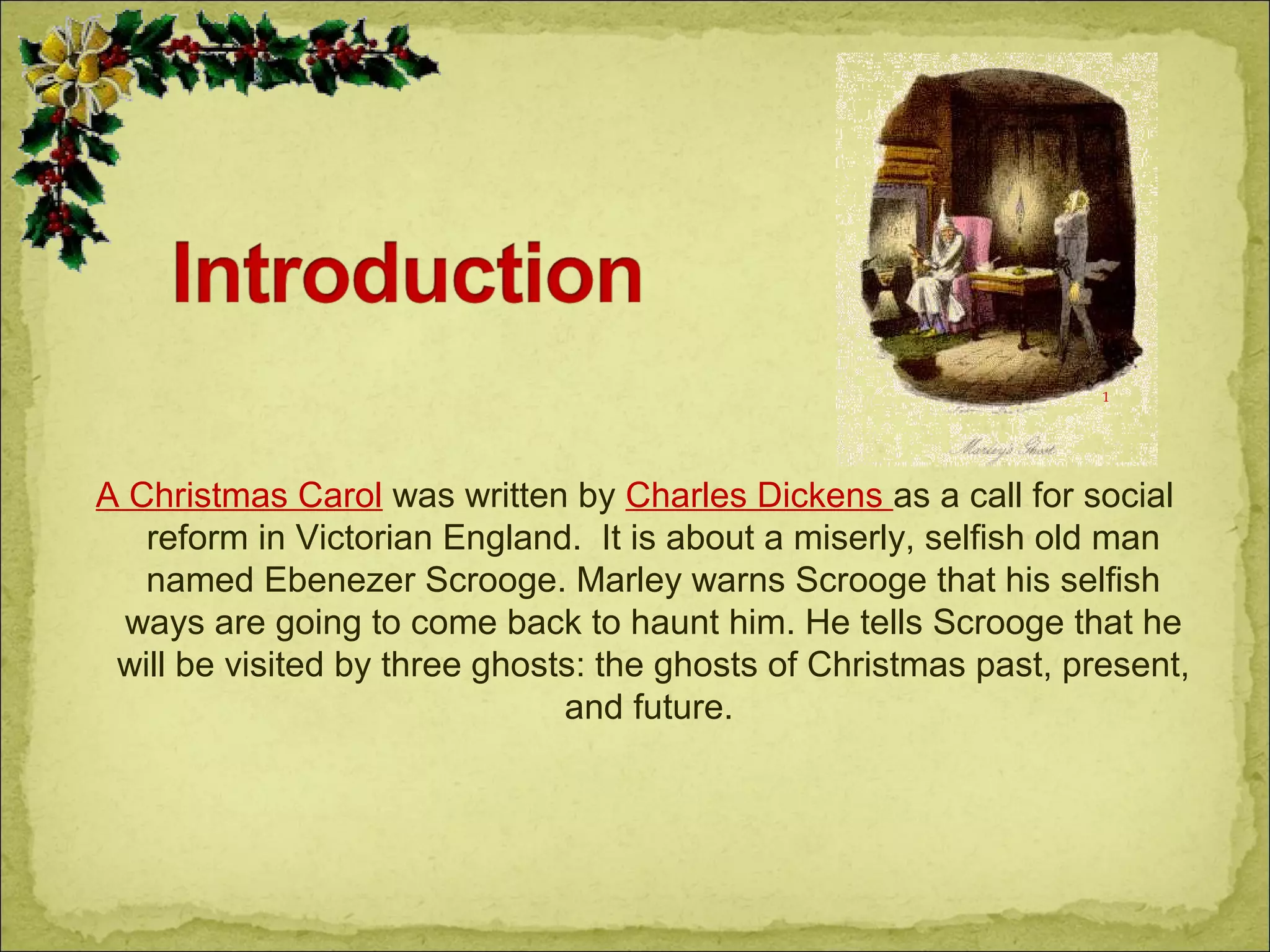 A christmas carol | PPT