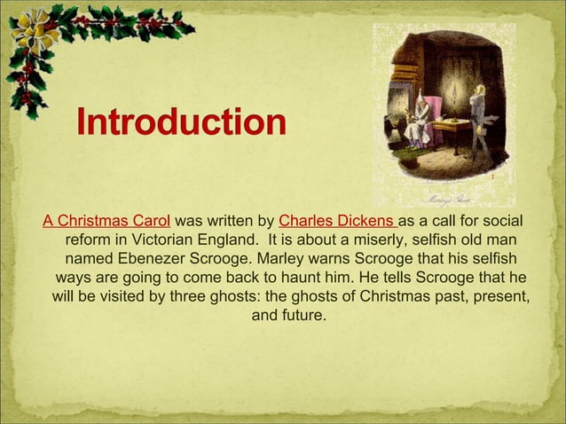 A christmas carol | PPT