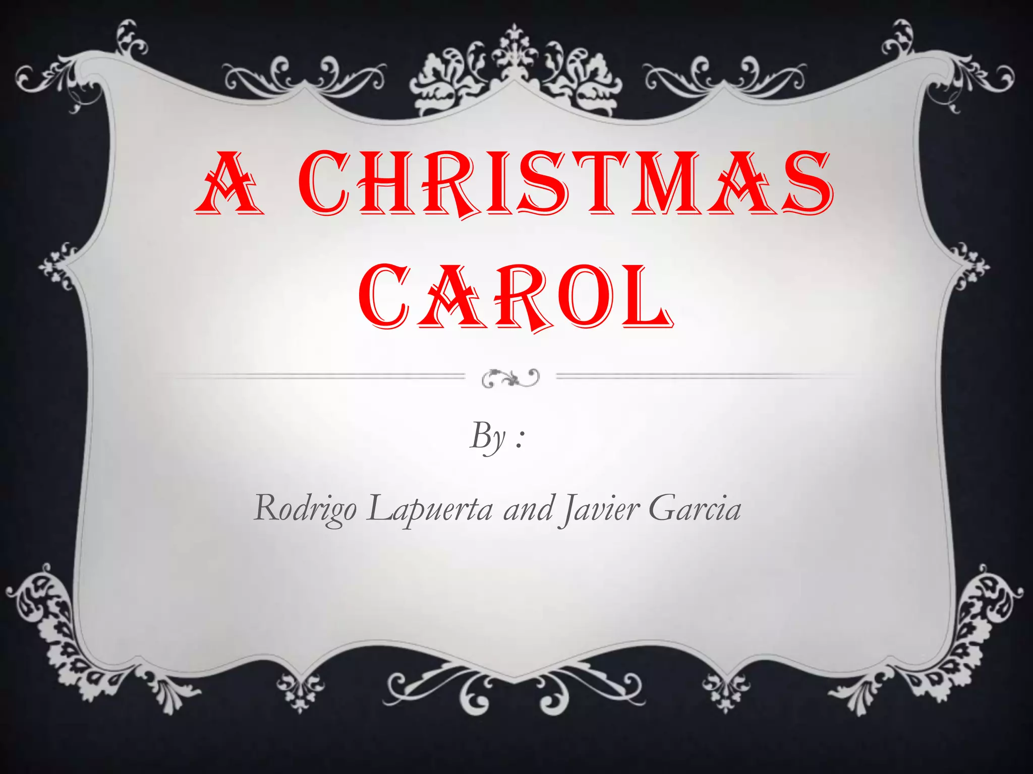 A Christmas Carol | PPT