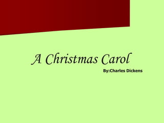 A christmas carol | PPT