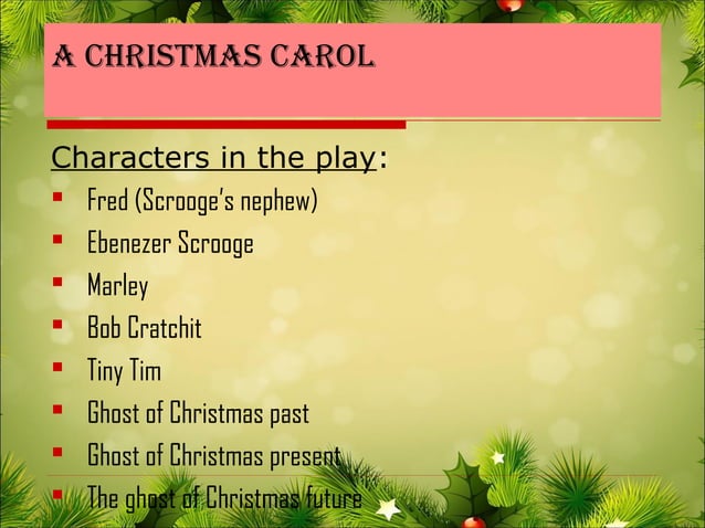 A Christmas Carol | PPT | Books and Literature