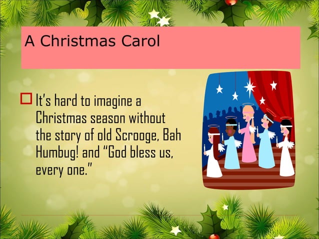 A Christmas Carol | PPT | Books and Literature