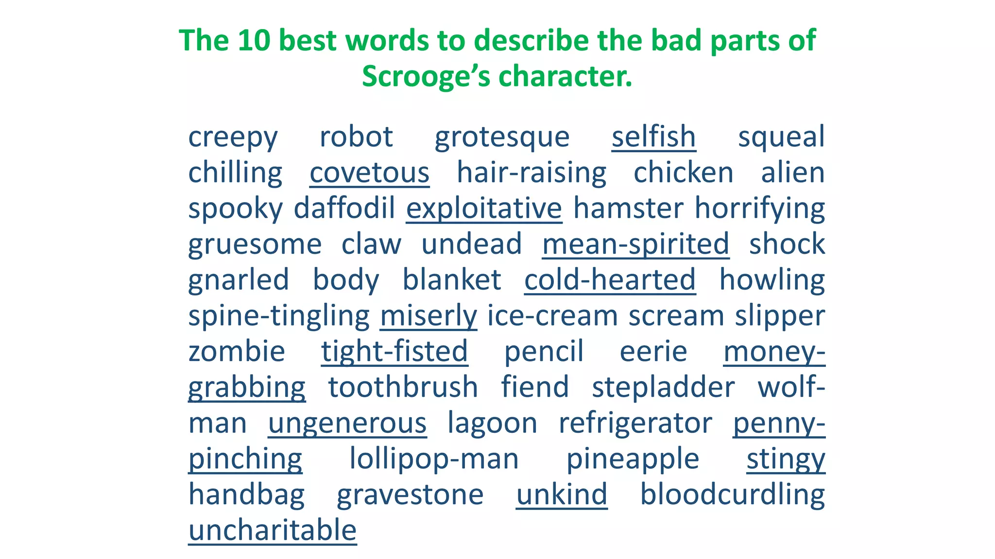 A Christmas Carol - GCSE lesson resources and activities | PPTX