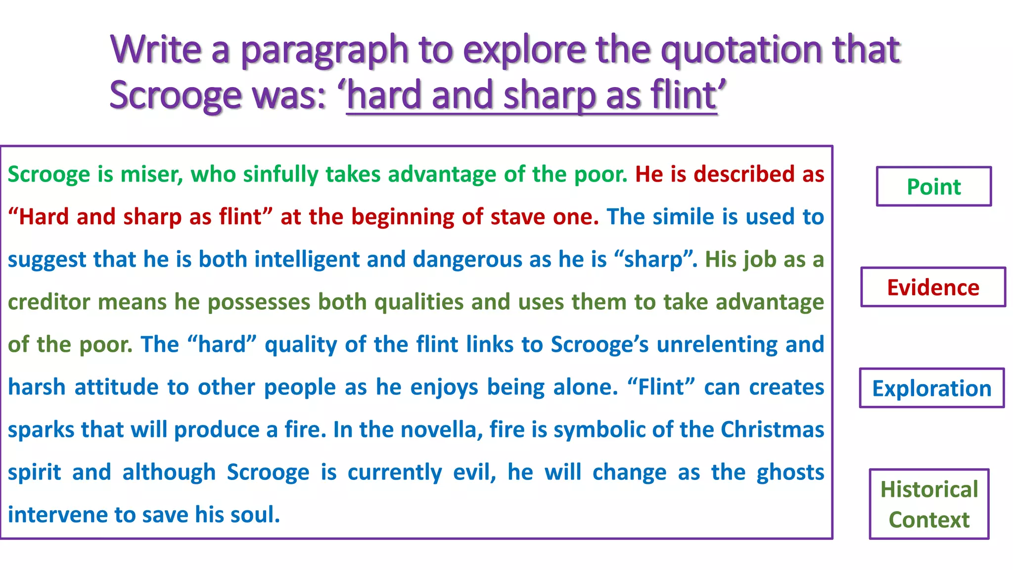 A Christmas Carol - GCSE lesson resources and activities | PPTX