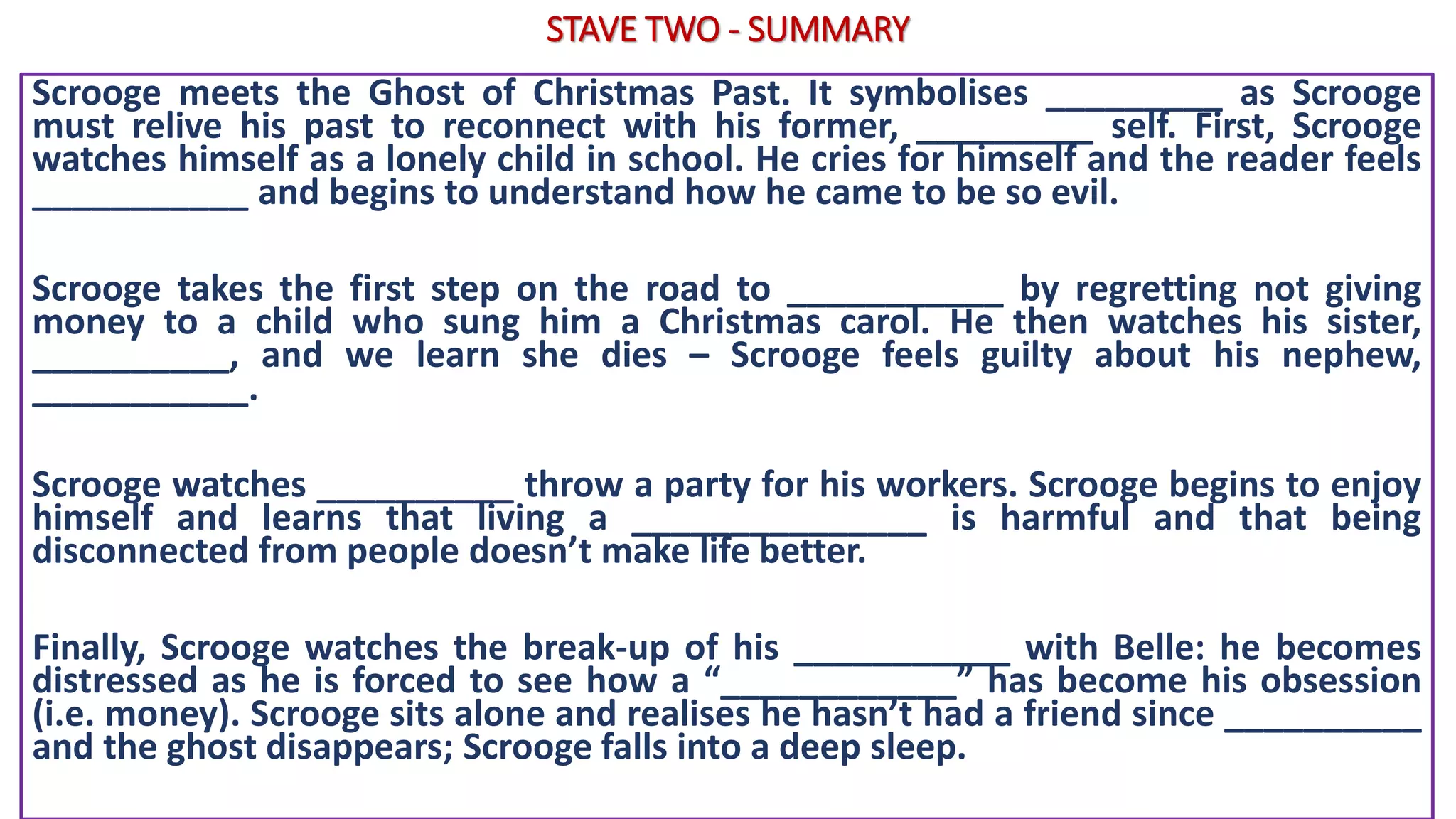 A Christmas Carol - GCSE lesson resources and activities | PPTX