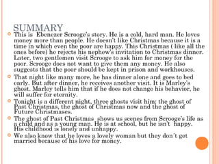 A christmas carol 2 | PPT | Free Download