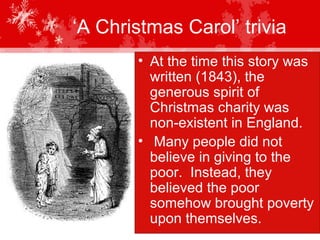 A Christmas Carol and Victorian London | PPT