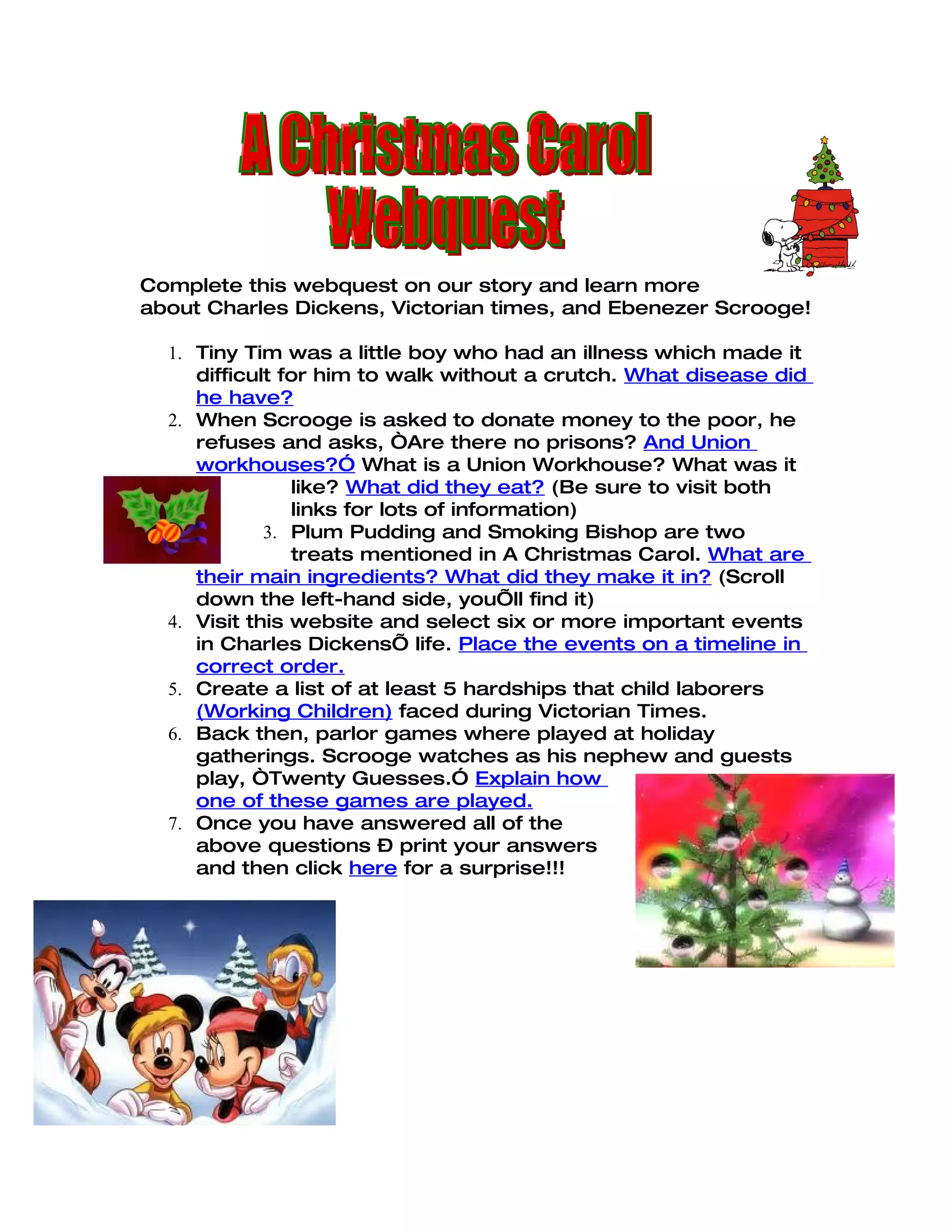 A christmas carol by charles dickens | DOC