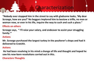 A Christmas Carol: Literary Elements | PPT