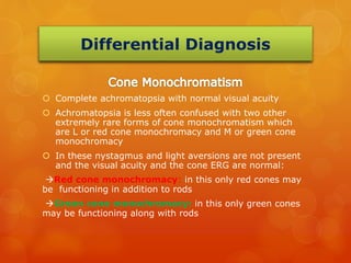 Achromatopsia | PPTX