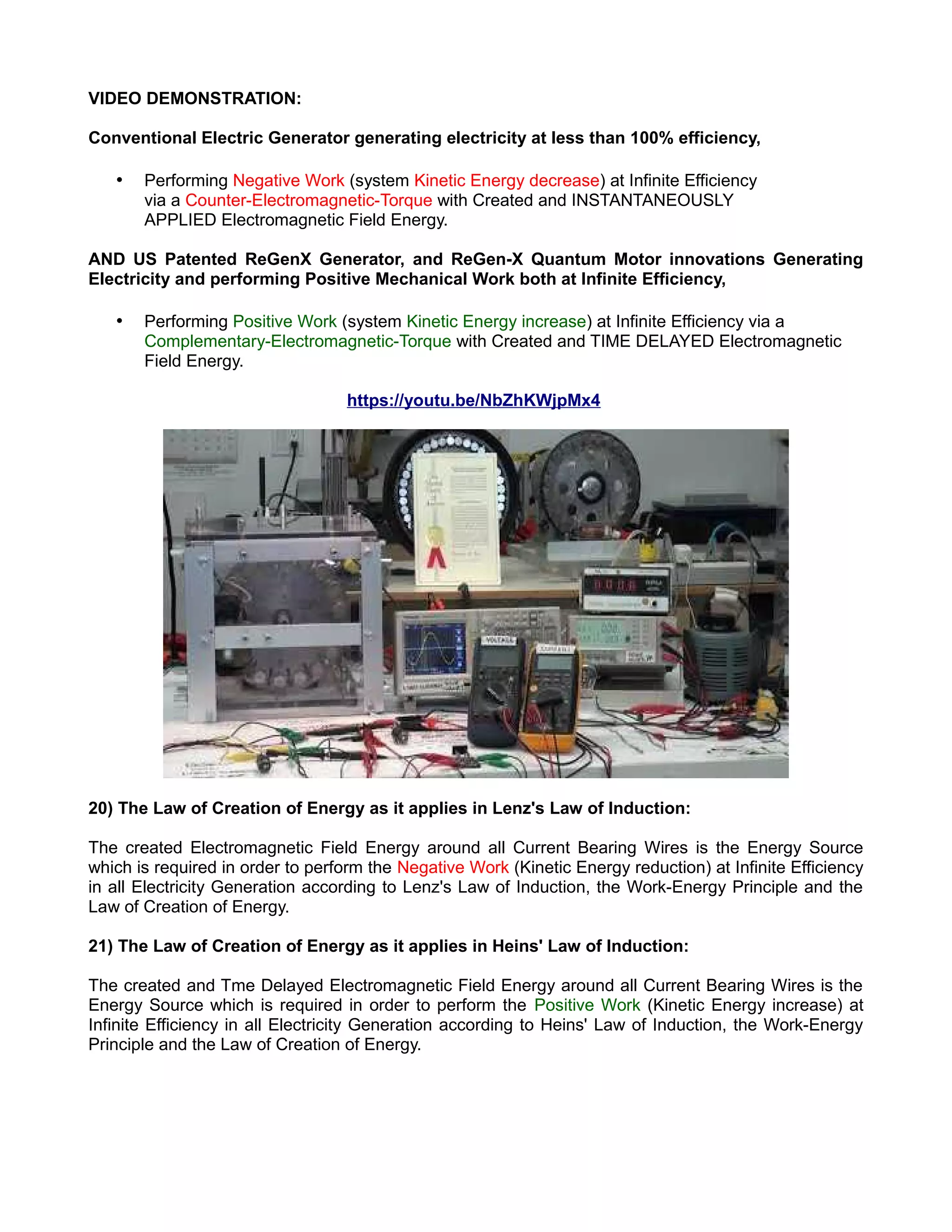 A Chronological History of the Discovery of the Law of Creation of ...