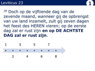 de achtste dag | PPT