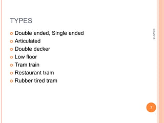 Tram seminar ppt | PPTX