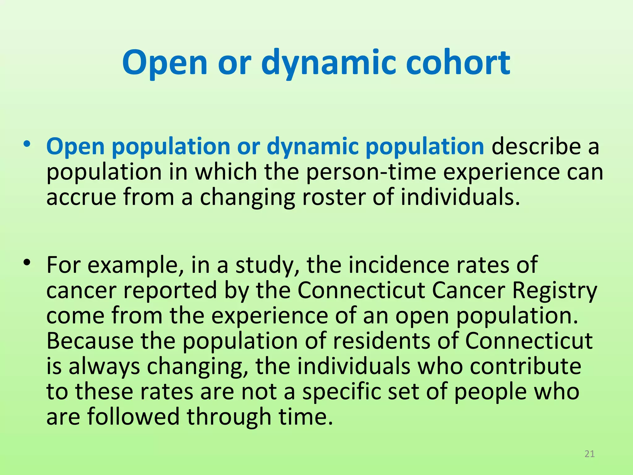 Cohort Study | PPT