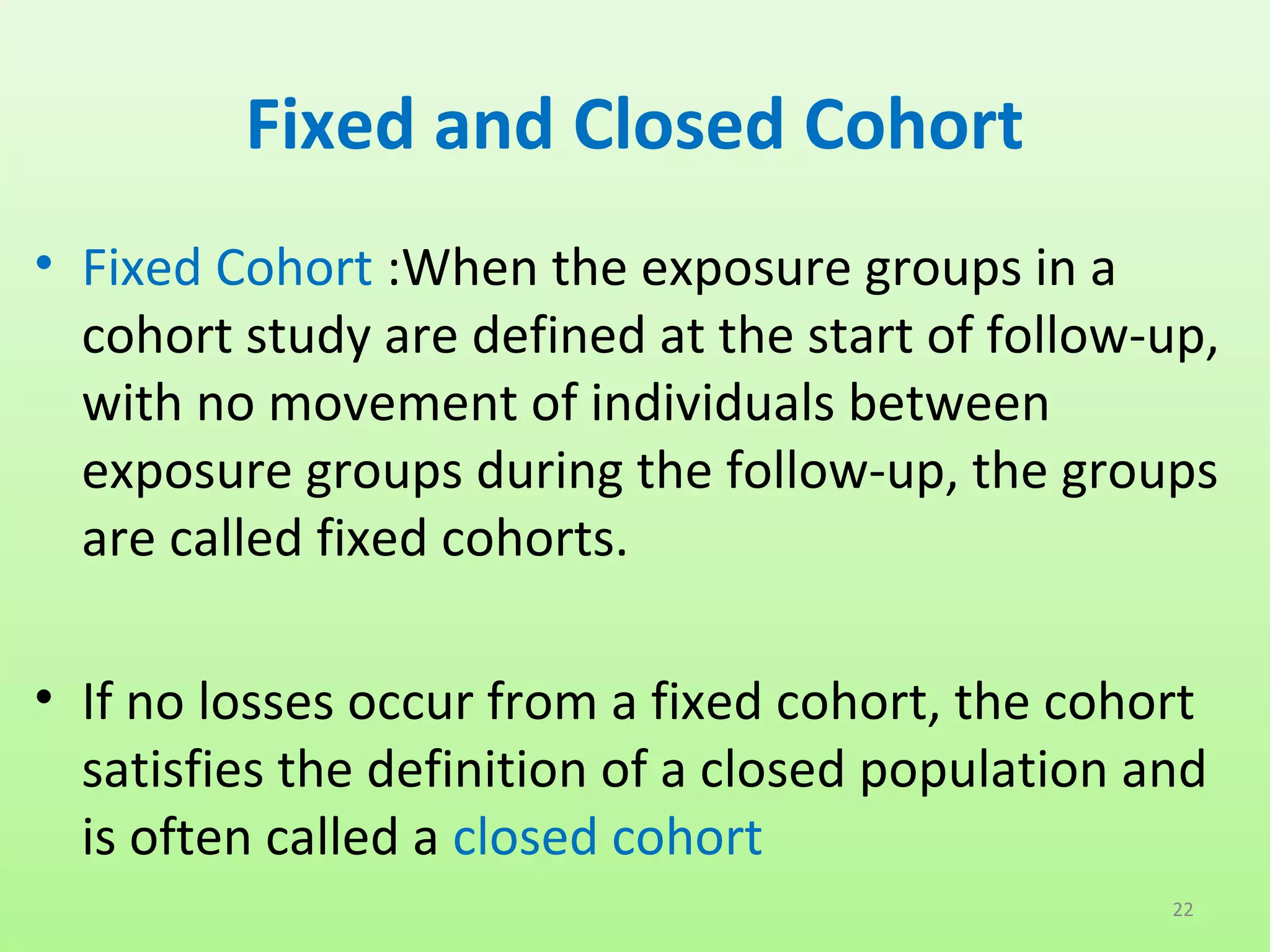 Cohort Study | PPT