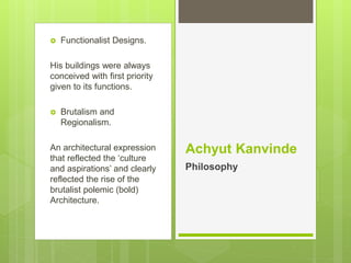 Achyut prakash kanvinde | PPTX
