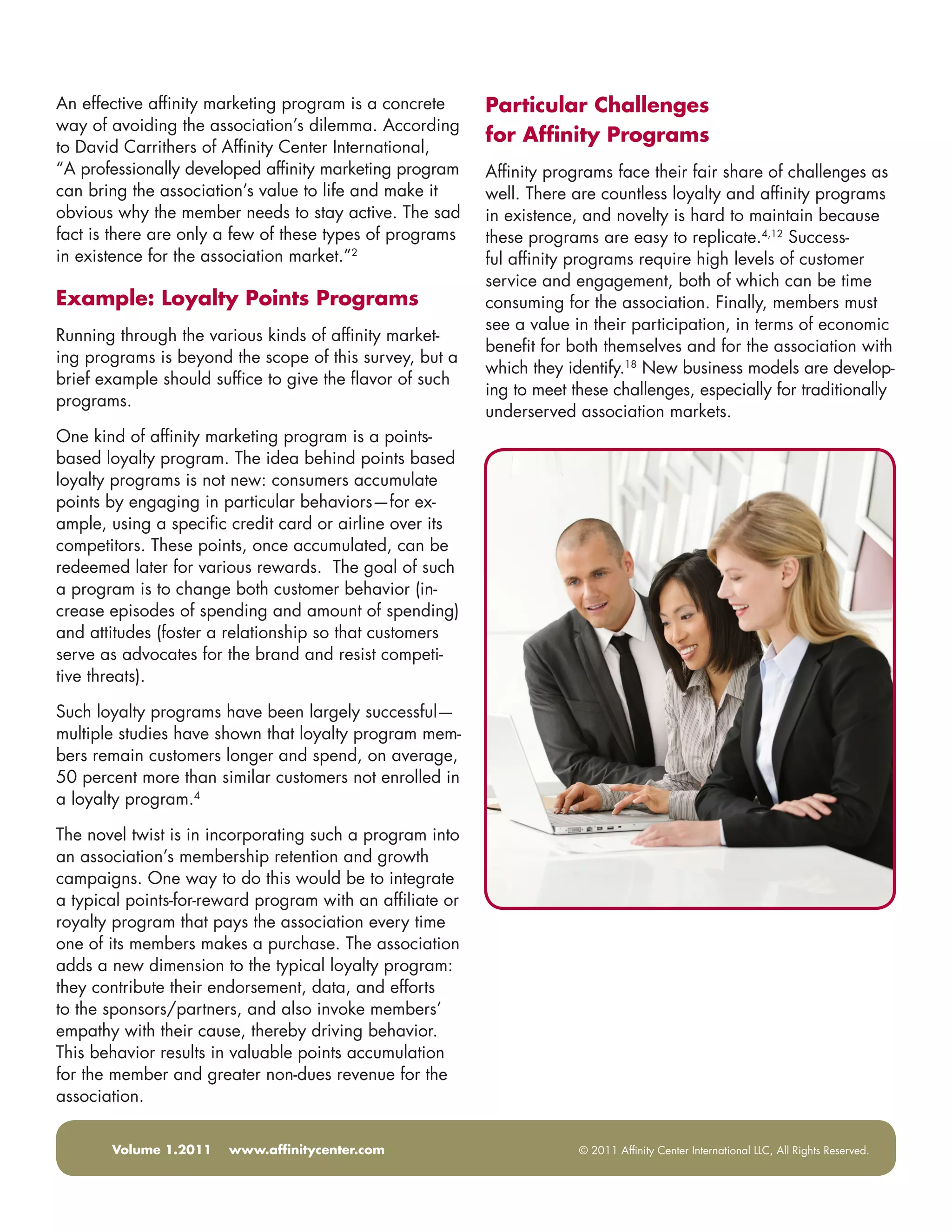 Affinity Marketing Programs and the Association’s Dilemma | PDF